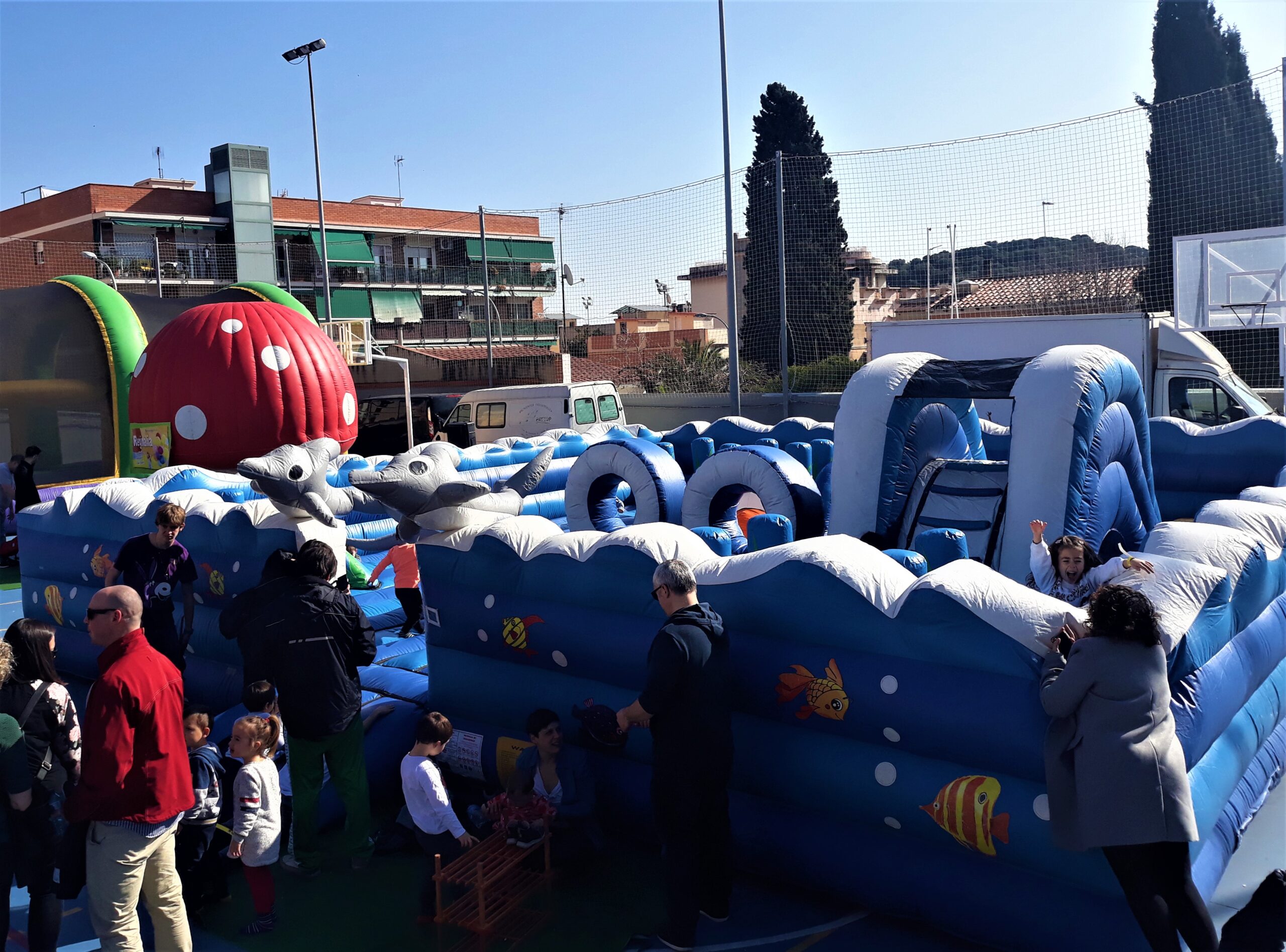 Míster Burro · Atracciones Infantiles · Inflable El Mar